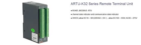 Acrel Artu k Din 레일 장착 Modbus Rtu Scada 시스템 원격 터미널 유닛 Buy 원격 측정 유닛 Scada 시스템 Modbus Rtu 원격