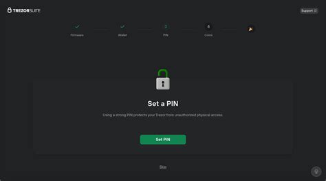 Set Up Your Trezor Model T In Trezor Suite