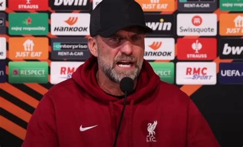Jurgen Klopp Fumes At Noisy Press Conference After Liverpool Lose In