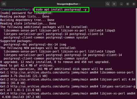 how to start postgresql on ubuntu 22 04 linux genie
