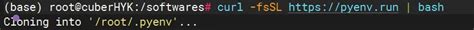 linux ubuntu 安装pyenv和pyenv virtualenv ubuntu pyenv csdn博客