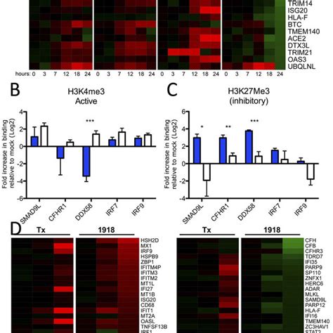 Stat1 Binding Corresponds With Differential Isg Expression A Rna Download Scientific Diagram