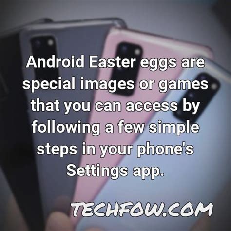 What Does Android Easter Egg Do [fact Checked ]