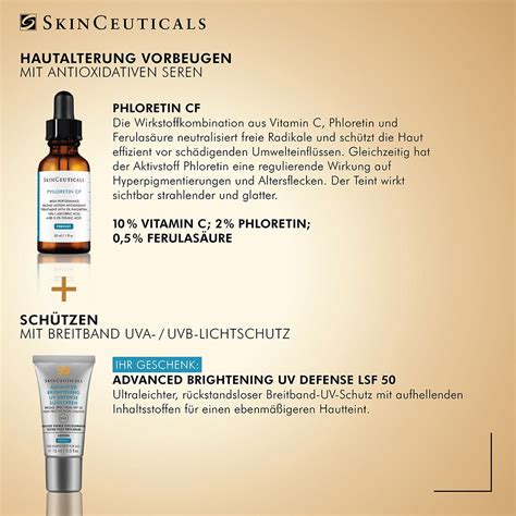 Skinceuticals Phloretin Cf Serum Advanced Brightening Uv Lsf Set