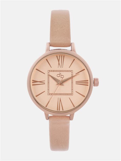 Buy Dressberry Women Rose Gold Toned Dial Watch Mfbtmldbe3 Watches