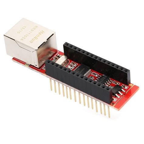 Shield Ethernet Enc28j60 P Arduino Nano Circuito Facil Componentes