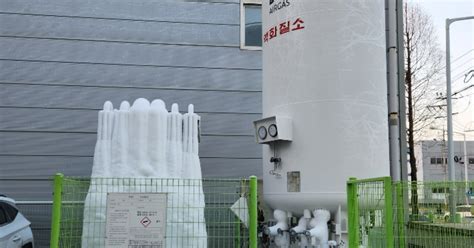 대구 달성군 공장서 액화질소 가스 누출인명 피해 없어