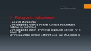 Connecting Rod Presentation PPTX