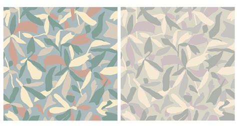 Vector Leaf Illustration Seamless Repeat Pattern 17975507 Vector Art At Vecteezy