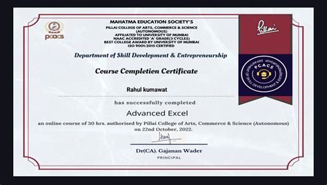 Rahul Kumawat On Linkedin Advancedexcel Dataanalysis Excelautomation Continuouslearning