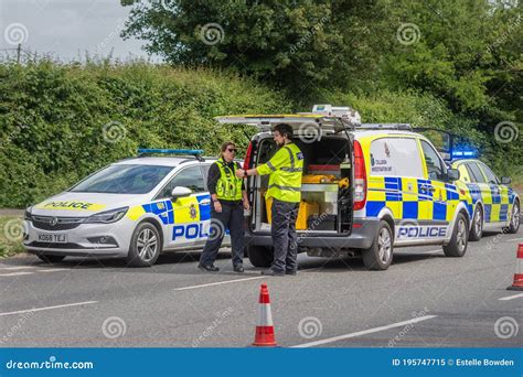 Wiltshire Police Collision Investigation Unit Editorial Image Image