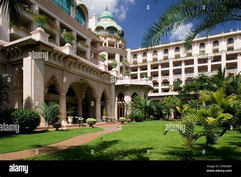 Leela Palace Hotel Exterior Bangalore Karnataka India Stock Photo