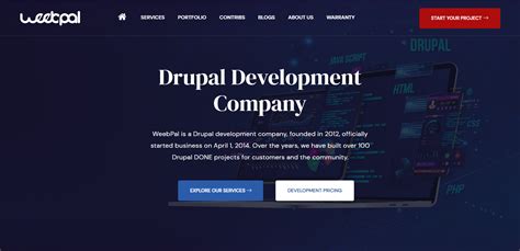 Drupal Development Company Weebpal Drupal Agency