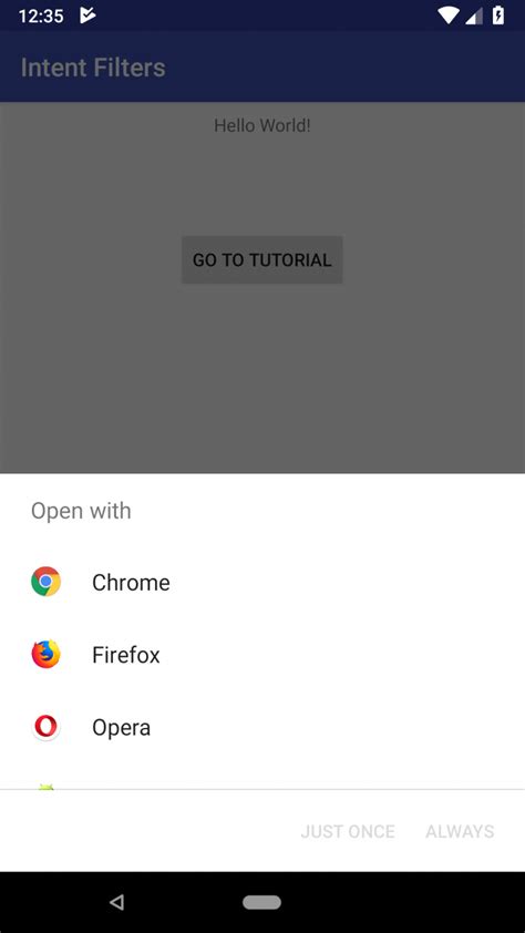 What Is Intent Filters In Android Exactly With Example Eyehunts