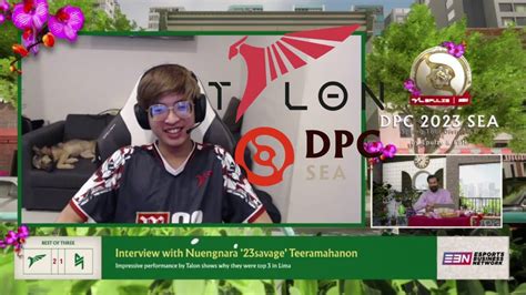 Interview With 23savage Talon Esports Dpc Sea 2023 Tour 2 Division I