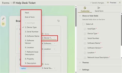 Build Branching Logic In Sharepoint Online List Forms