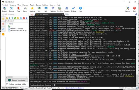 使用virtualbox虚拟机安装centos 7并基于docker搭建hadoop完全分布式 virtualbox mobaxterm csdn博客