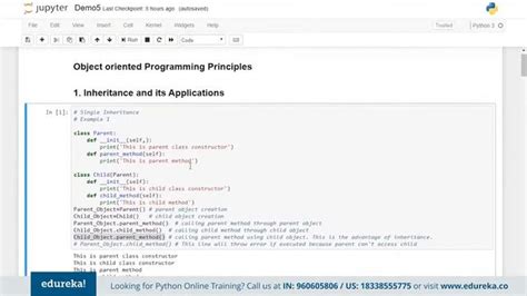Types Of Inheritance And Polymorphism In Python Python Training
