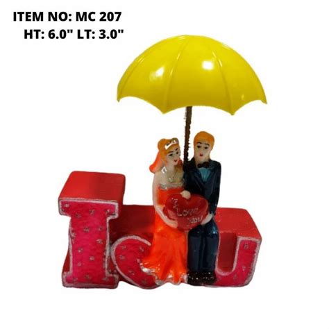 Resin Love Art Wedding Couple Statue For Decoration At ₹ 163piece In