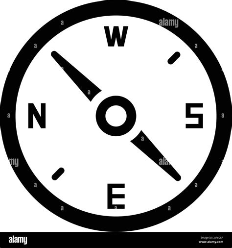 Compass Direction Navigation Icon Use For Commercial Purposes