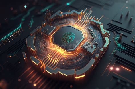 Data Transfer Protection And Data Center Connection Network Stock Illustration Illustration