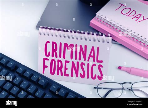 Conceptual Caption Criminal Forensics Concept Meaning Federal Offense Actions Illegal