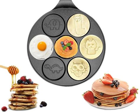 Cheffinger Bratpfanne Pfannkuchen Tiere Cartoon Pfanne Alu Guss Ø26cm