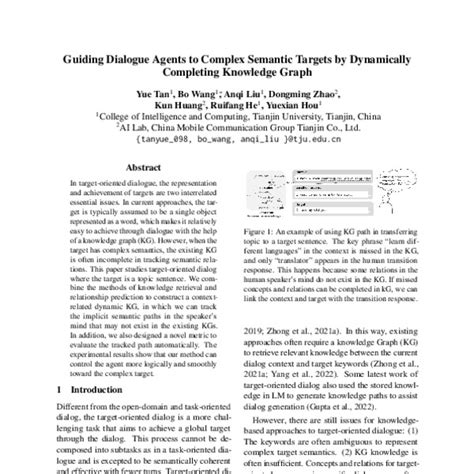 Guiding Dialogue Agents To Complex Semantic Targets By Dynamically