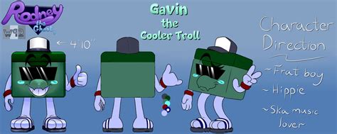 Rodney The Ghost Gavin The Cooler Troll Ref Sheet By Waver92 On Deviantart