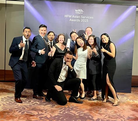 We Are Having A Great Time At The Hfm Global Asian Services Awards