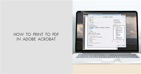 How To Print To PDF In Adobe Acrobat Beginner Guide