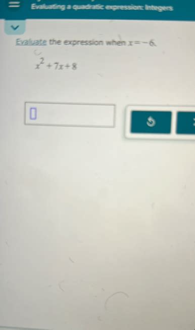 Solved Exabating A Quadratic Expression Integersevaluate