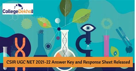 Csir Net 2022 Answer Key And Response Sheet Released Direct Link To Download Collegedekho