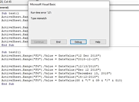 Excel Datevalue Not Accepting One Type Of Arguments As Per Ms Office