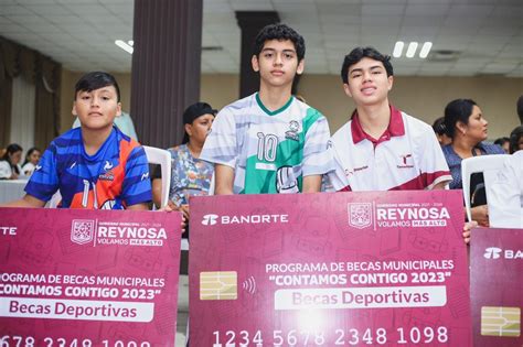 Entregó Alcalde De Reynosa Tarjetas Del Programa De Becas “contamos