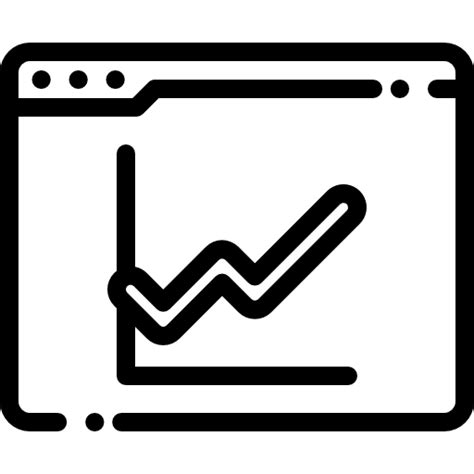 Analytics Detailed Rounded Lineal Icon