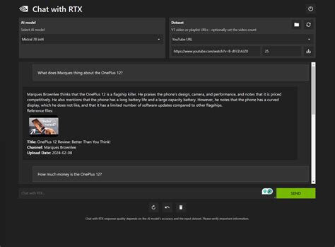 Nvidia Chat With RTX Runs A ChatGPT Style Application On Your GPU That Works With Your Local