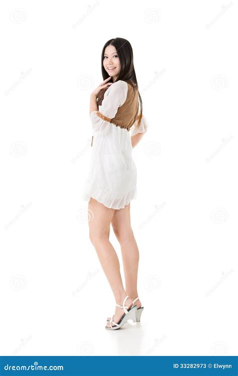 Femme Asiatique Sexy Posant Dans Le Studio Image Stock Image Du Charme Fond 33282973