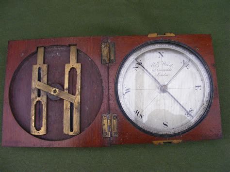 Surveyors Compass By Edward George Wood London Fleaglass