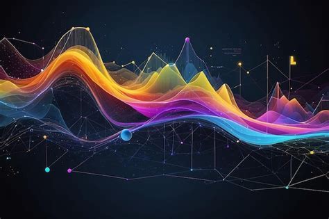 Premium Photo Big Data Visualization Social Network Or Business