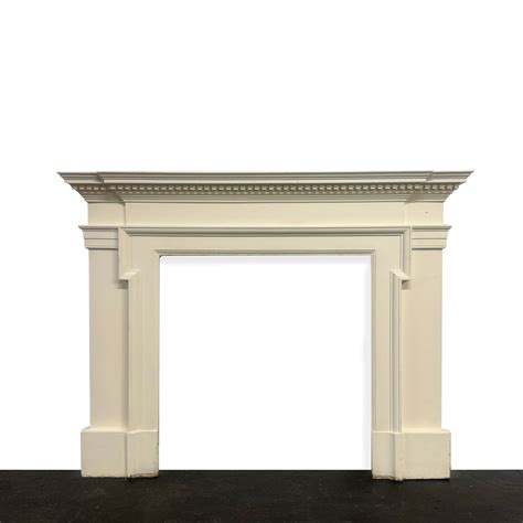 Arts And Crafts Pine Wood Fireplace Surround Pair Available The
