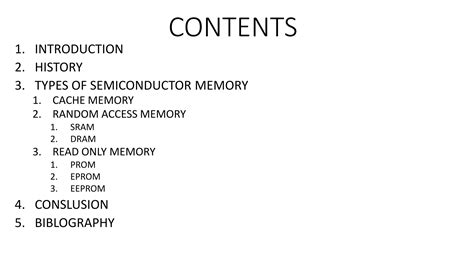 Semiconductor Memory Pptx Data Storage And Warehousing Computing