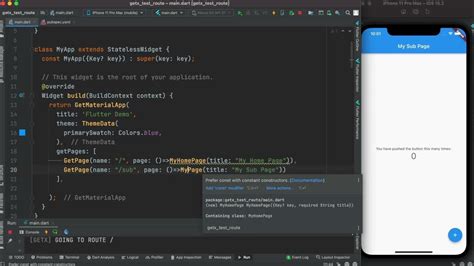 Flutter Getx Routing Two Ways With Getpages And Routes Map Youtube