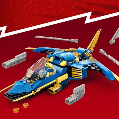 Конструктор Ninjago (Ниндзяго) 71784 Самолет-молния ЭВО Джея LEGO ...