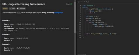 Ojaswa Varshney On Linkedin Dsa100challenge Day17leetcode300