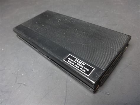 Vintage Tandy Pc 6 Pocket Scientific Computer W 8kb Expansion And New B