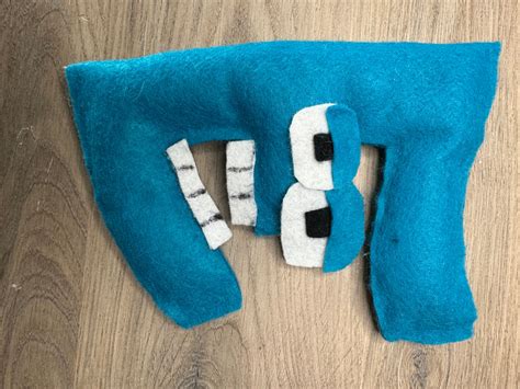 Handmade Alphabet Lore Felt Plush Toy Etsy