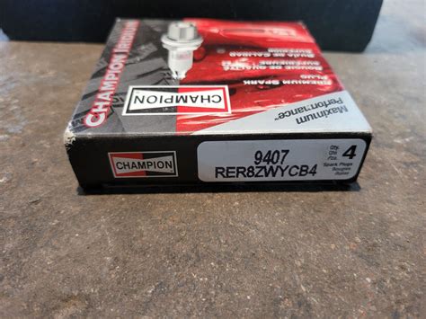 Champion 9407 Rer8zwycb4 Iridium Spark Plug Set of 8 for sale online | eBay