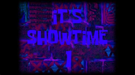 Spongebob Music Its Showtime 1 Youtube
