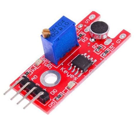Módulo de Detección Sensor de Sonido Micrófono KY 038 Fcelectronik